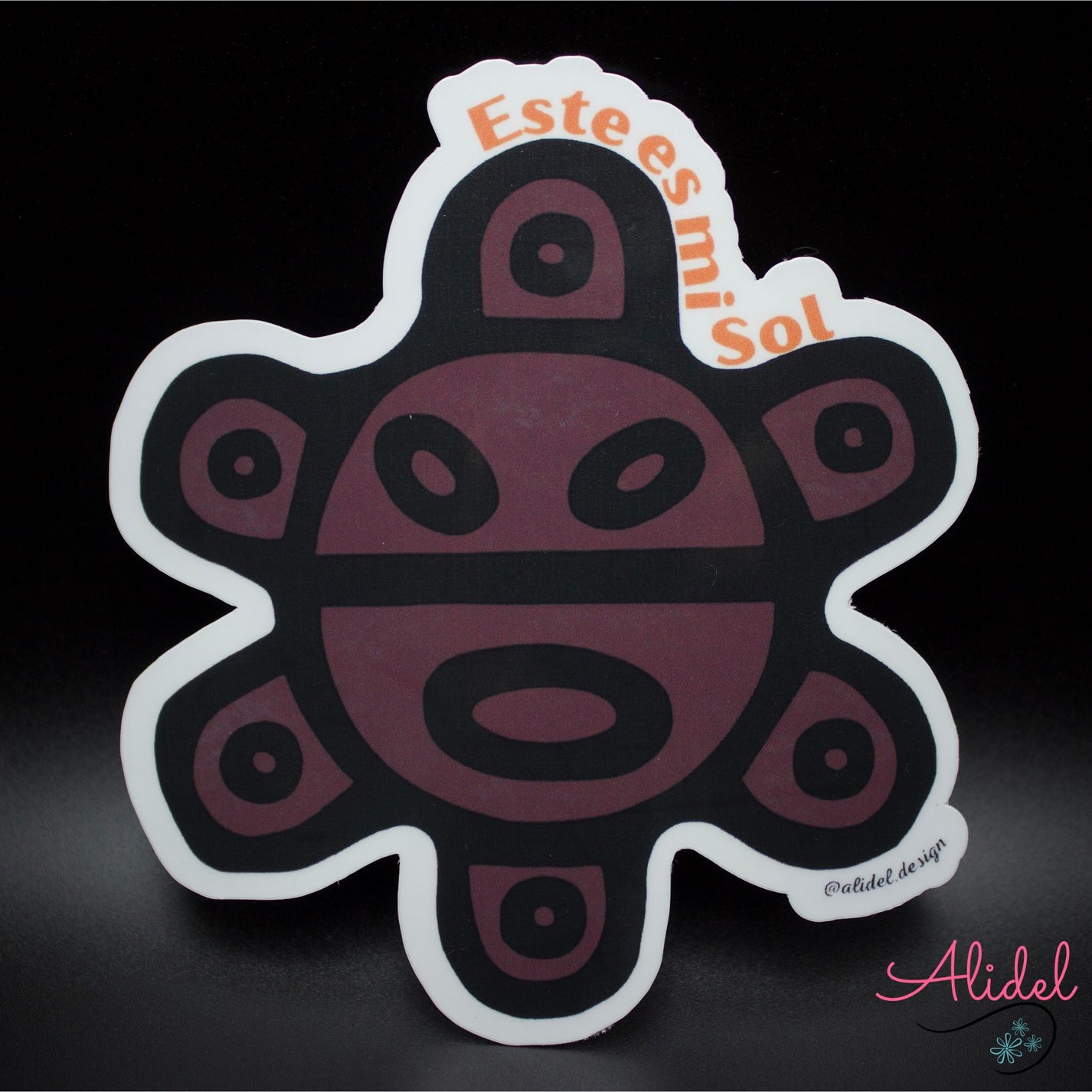 Mi Sol Taíno Sticker – Alidel Design